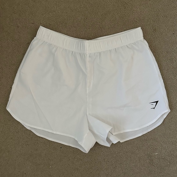 Gymshark | Shorts | Gymshark White Training Shorts | Poshmark